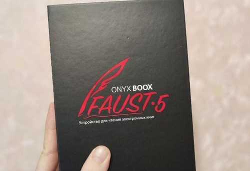 6" Электронная книга onyx boox Faust 5 черный