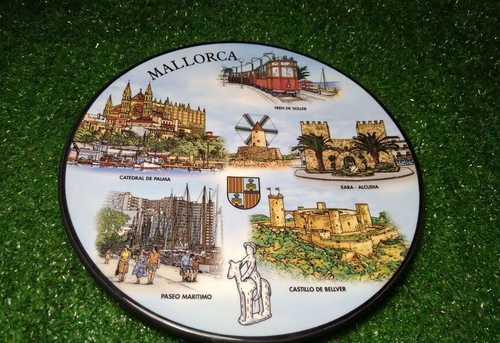 Декоративная сувенирная тарелка Mallorca