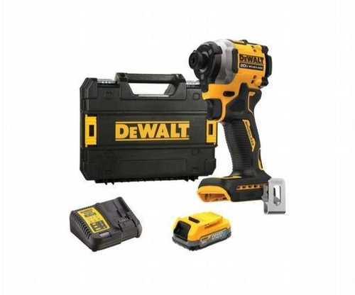 Бесщеточный импульсный шуруповерт dewalt dcf850e1t