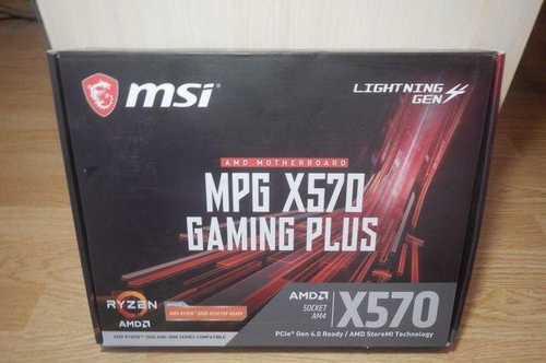 MSI MPG X570 Gaming Plus, SocketAM4, AMD X570, ATX
