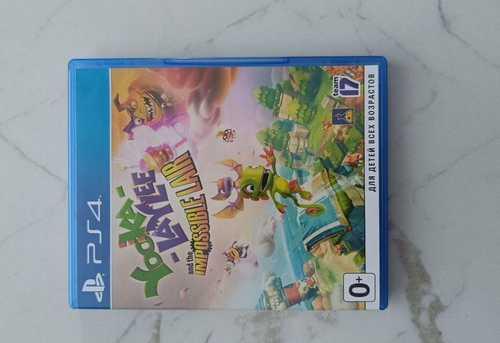 Игра Yooka-Laylee and the Impossible Lair ps4