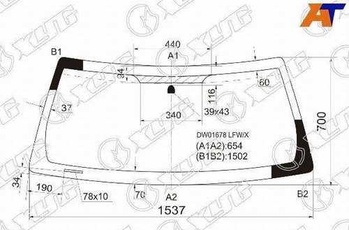 Стекло лобовое jeep cherokee