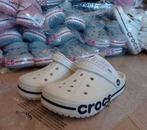 Сабо Crocs Bayaband Clog White M5 опт розница