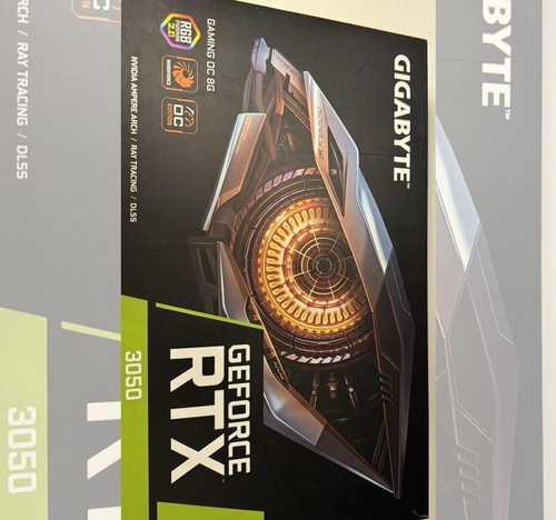 Видеокарта gigabyte GeForce RTX 3050 gaming OC