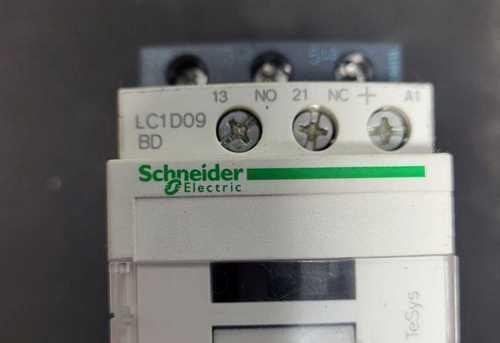 Контактор schneider LC1D09BD