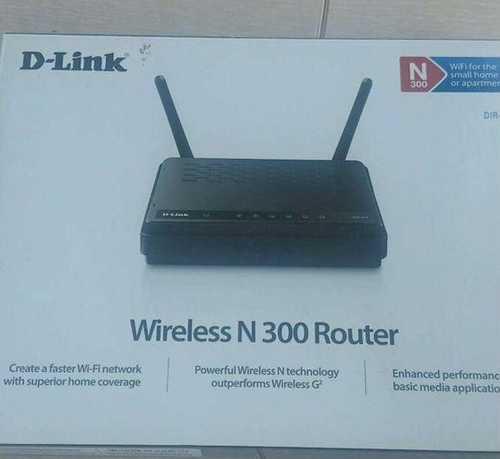 Wifi роутер d-link wireless n300