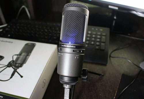 Микрофон audio technica AT 2020 usb