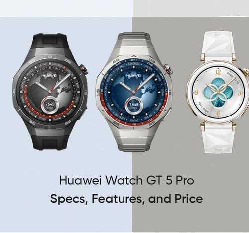 Смарт-Часы Huawei Watch Gt5 Pro - Оригинал, Новые