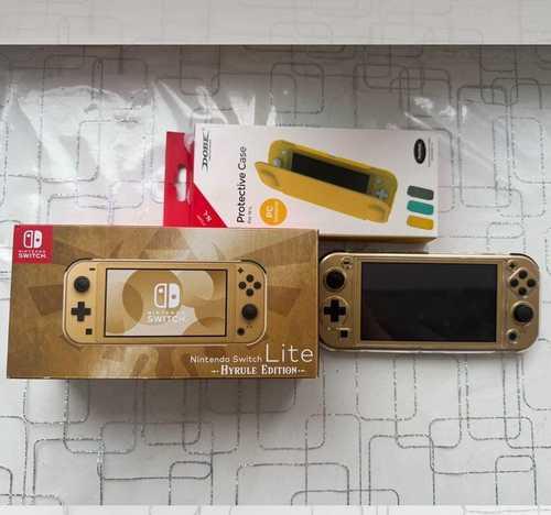 Nintendo switch lite hyrule edition