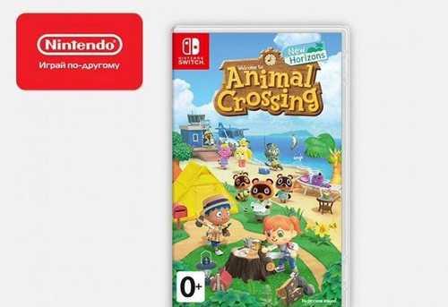 Animal Crossing new horizons Nintendo Switch на ру