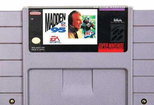 Madden NFL 95 для snes - ntsc (Без Коробки)