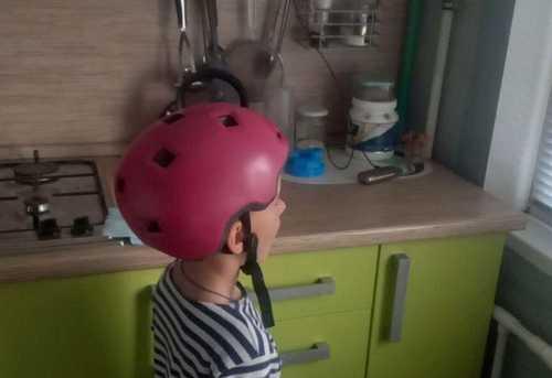 Детский шлем защитный каска 51-55см