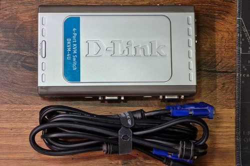 KVM переключатель D-Link dkvm-4U