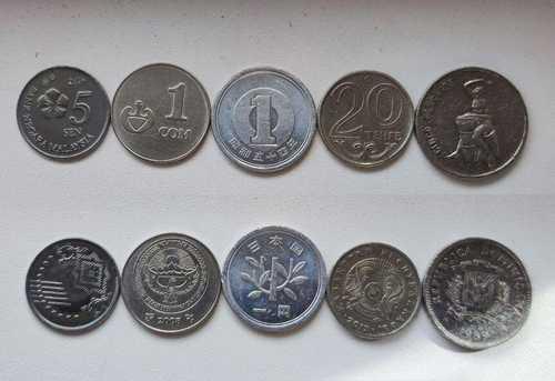 Коллекция монет разных стран (17 стран)
