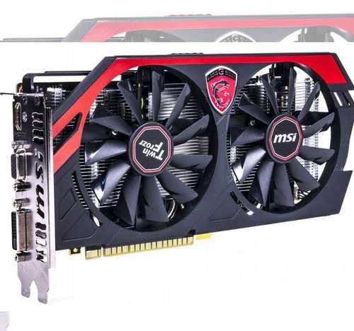 Видеокарта MSI GTX 750 TI 2 гб N750TI-TF-2GD5/OC