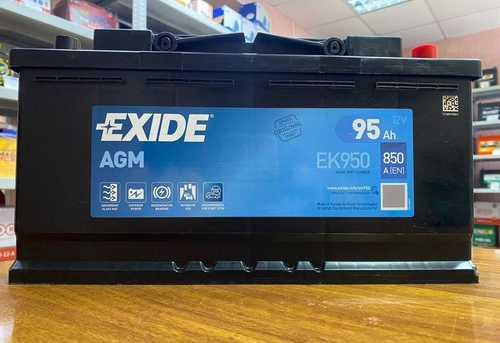 Аккумулятор Exide AGM 95 Ач на Бмв Ауди Мерседес