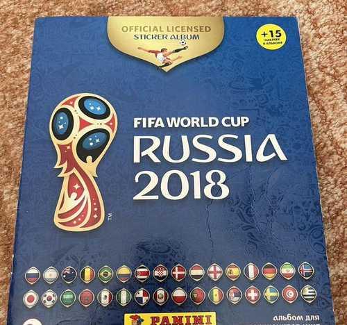 Наклейки Panini чемпионат мира 2018