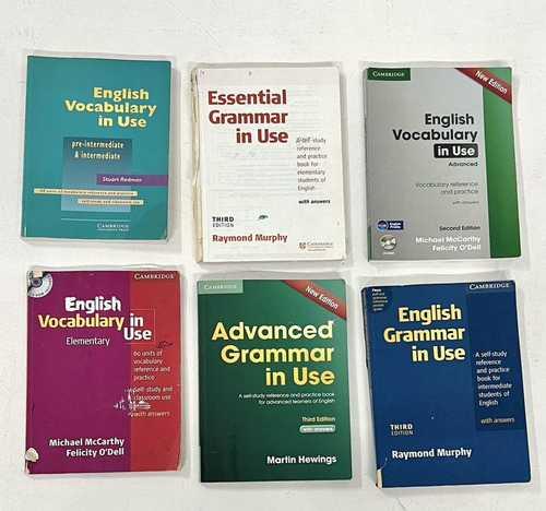 Учебники English grammar in use murphy