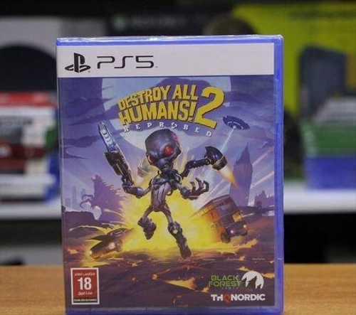 Destroy All Humans 2 Reprobed PS5, русские субтитр