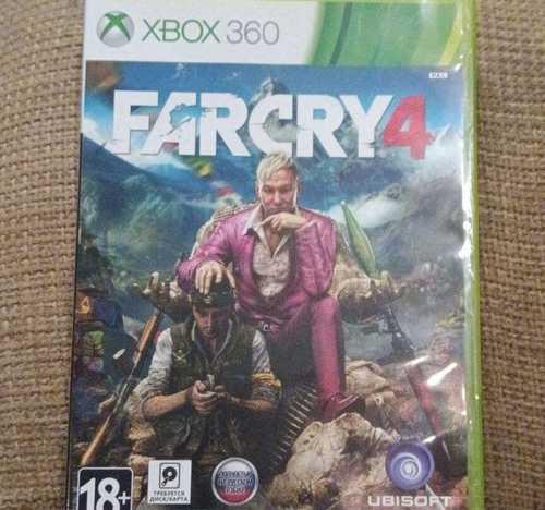 Игра farcry 4 для Xbox 360, лицензионная