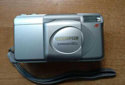 Плёночный фотоаппарат Olympus superzoom 80 g