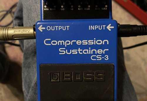Гитарная педаль Boss cs-3 compressor sustainer