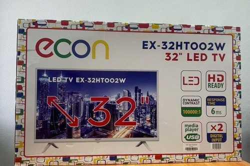 Новый Телевизор Econ EX-32HT002W 32 (81 см)