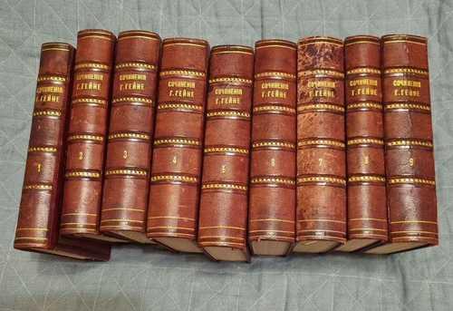 Сочинения Генриха Гейне 1874 - 1882 г. в 9 книгах