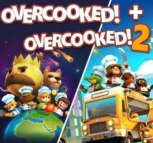 Overcooked   Overcooked 2 Bundle PS4/PS5