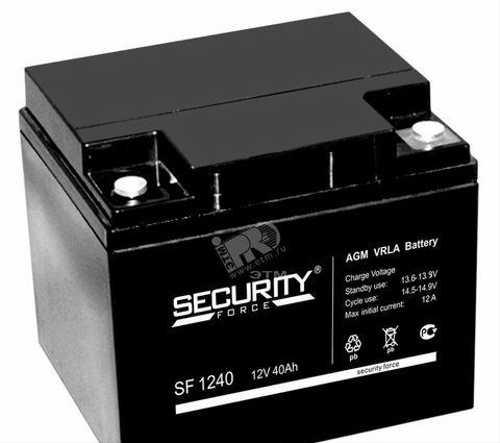 Аккумулятор Security Force SF 1240 (12V / 40Ah)