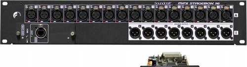 Микшер Soundcraft MSB-16 Cat5 Mini Stagebox 16 (2U