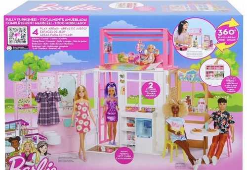 Дом Барби с мебелью новый