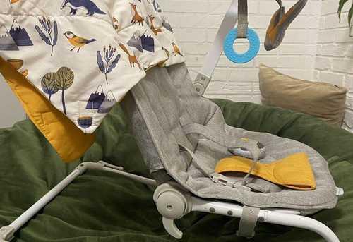 Шезлонг детский kinderkraft бу