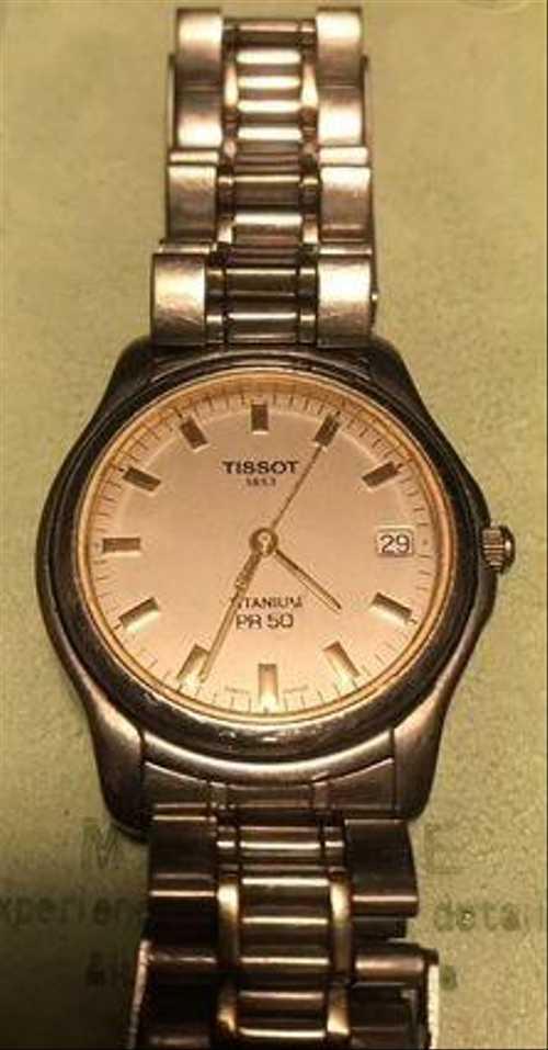 Часы tissot titanium pr50