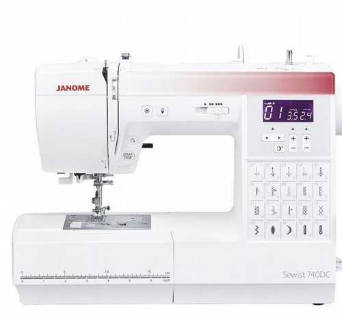 Швейная машина Janome Sewist 740DC