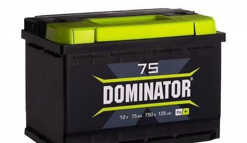 Аккумулятор автомобильный Dominator 75R 750А 278x1