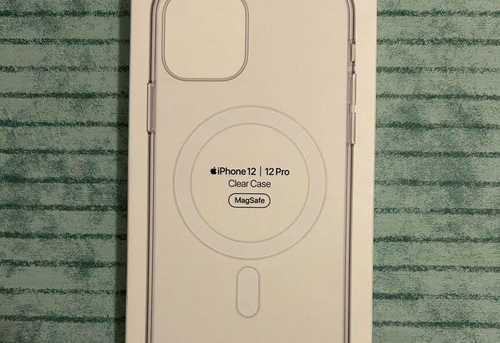 Чехол на iPhone 12 новый Apple Clear Case MagSafe