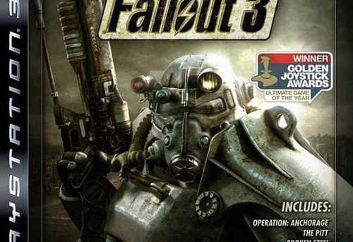 Fallout 3 - Game of the Year Edition (PS3, англ, б