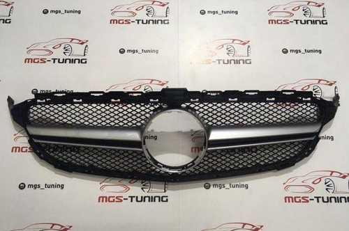 Решетка C63 Matte Chrome Б/З Mercedes-Benz C-Class