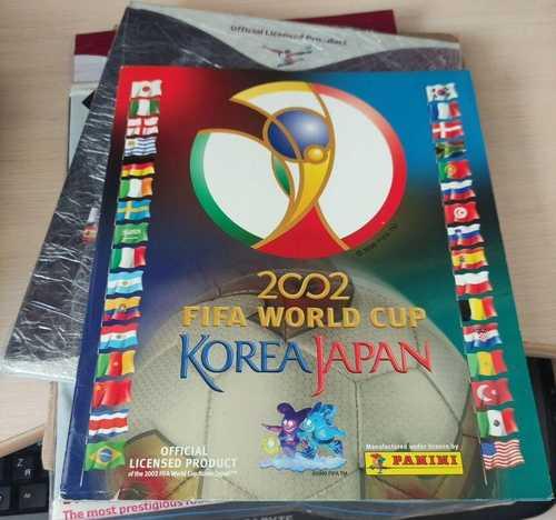 Альбом для наклеек panini Чемпионат мира 2002