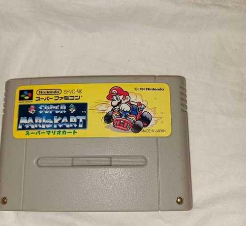 Super Mario Kart SFC/snes Super Famicom лицензия