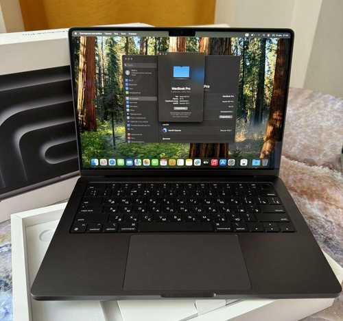 Macbook Pro 14 M3 Pro - 8 циклов отличное сост