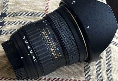 Tokina 11-16mm 2.8 PRO ii Nikon