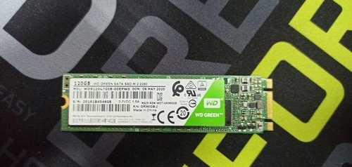 SSD диск WD green 120Gb M.2