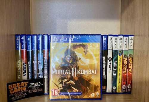 Игры PS4: Mortal Kombat 11 (Запечатанная)