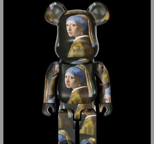 Фигура Bearbrick Girl with a Pearl Earring 400%