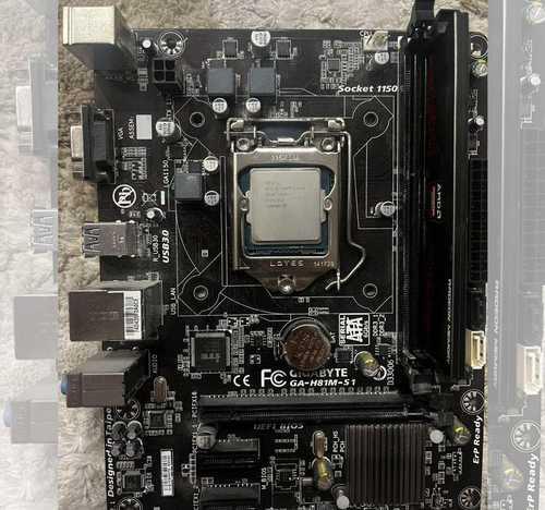 Материнская плата с процессором i3 lga 1150