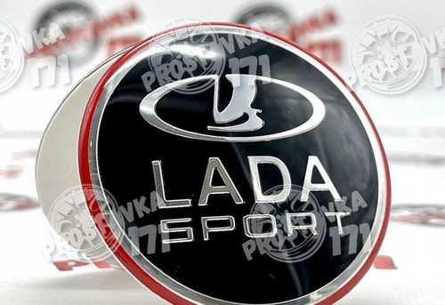 4 шт LADA sport стикеры (ч/кр)
