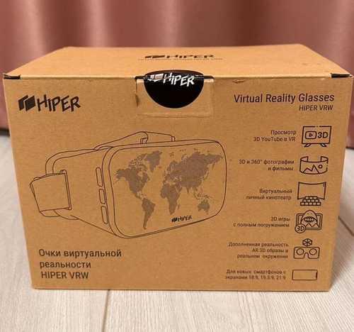 Очки виртуальной реальности hiper VRW