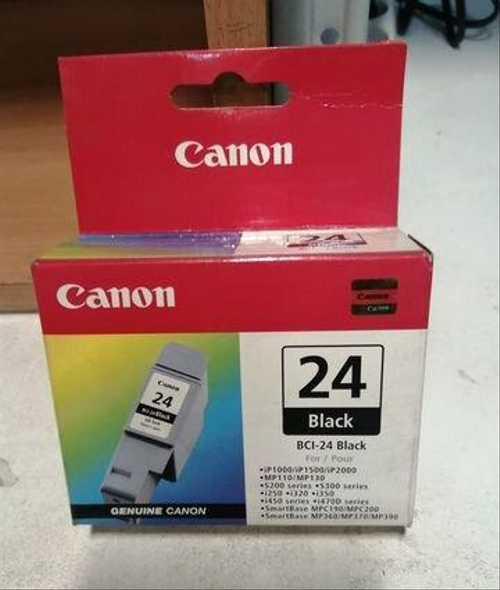 Картридж Canon BCI-24 bk